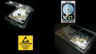 3 - Server 3.5 inch Hard Drive Protective Box Packaging Case Anti ...