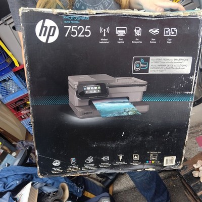 HP Photosmart 7525 All- In-One Inkjet Printer - New In Box - Never ...