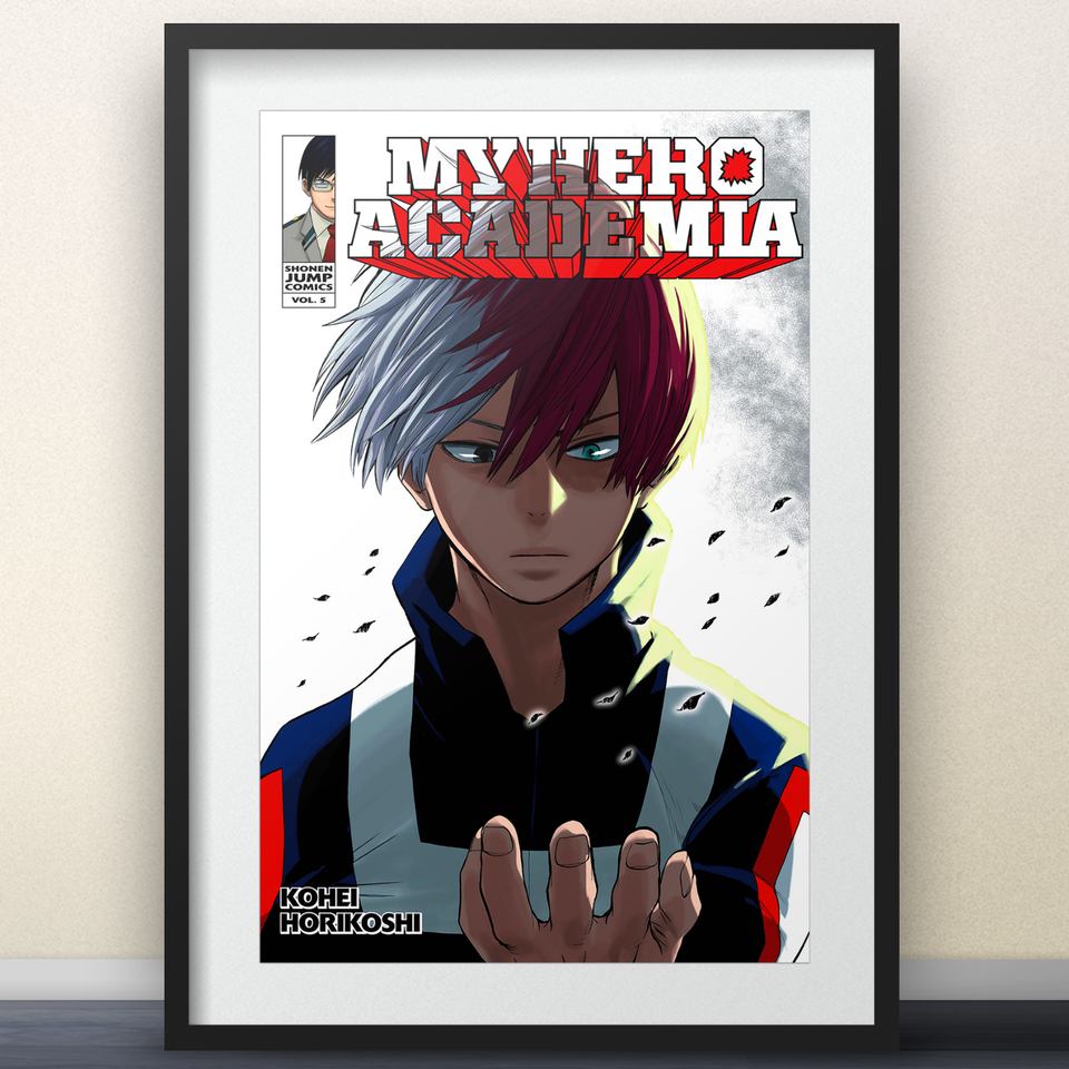 My Hero Academia Volume 5 Cover Art Print – 11x17" Anime Poster – MHA ...