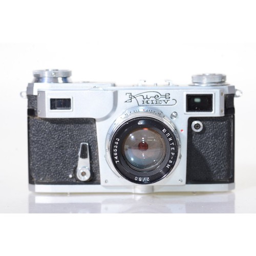 Kiev 4A Camera + Jupiter-8M 2.0/5Cm Lens - Camera - Photographica | eBay UK