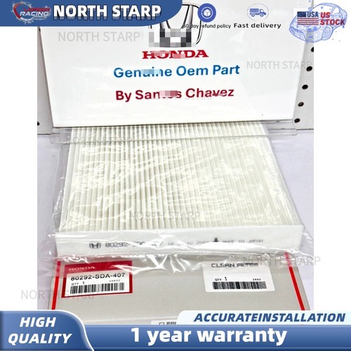 OEM GENUINE HONDA ACURA MICRON CABIN AIR FILTER 80292-SDA-407 | eBay