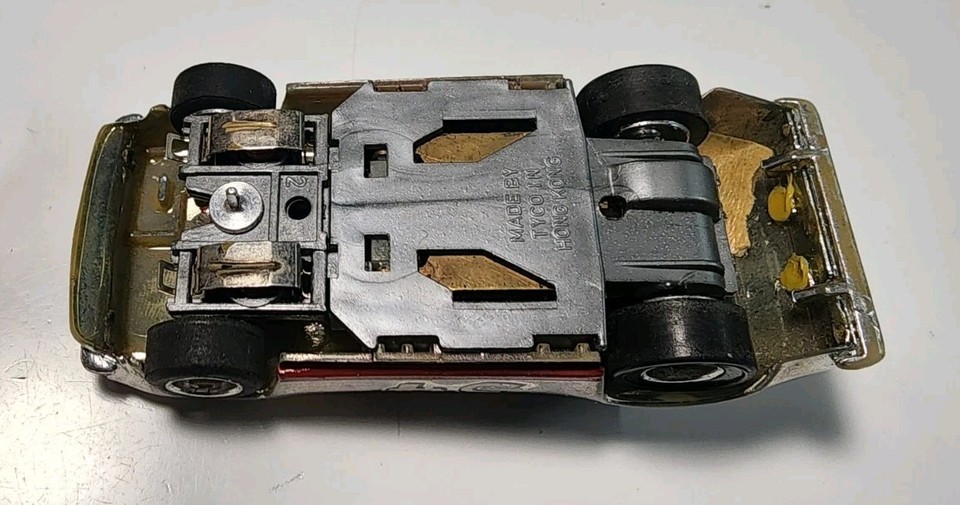 Vintage Tyco Chrome/Red Ford Pinto Funny Car HO Slot Car Curvehugger ...