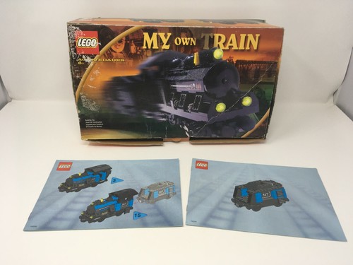 ONLY box and instructions Lego 3740 3742 3743 3744 Small Locomotive My ...