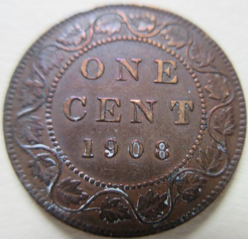 1908 Canada Large Cent Coin. NICE GRADE (RJ752) | eBay