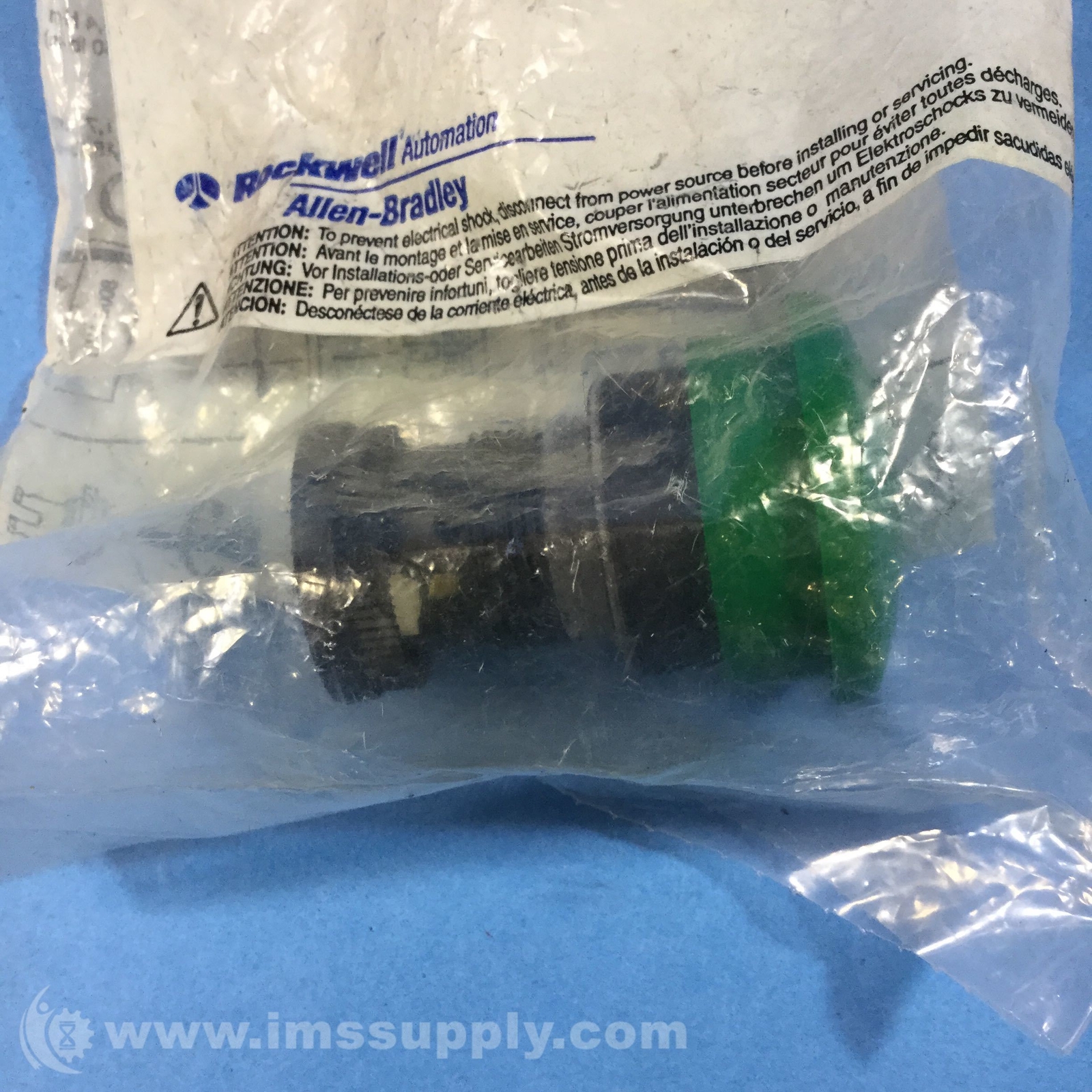 Allen Bradley 800EP-M3 Mushroom Push Button Green FNFP | eBay.de