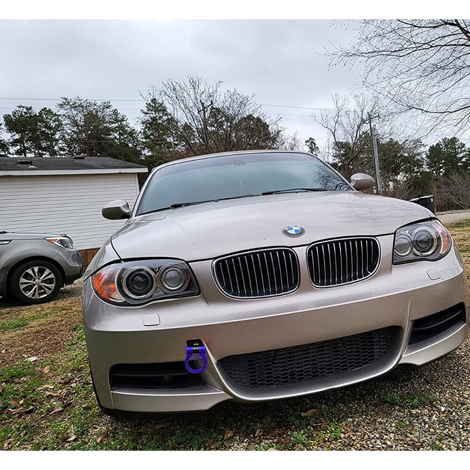 1x Blue JDM Sport Racing Style Tow Hook Ring For BMW 325i 328i 330i ...