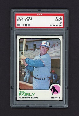 1973 TOPPS BASEBALL # 125 RON FAIRLEY PSA 9 | eBay