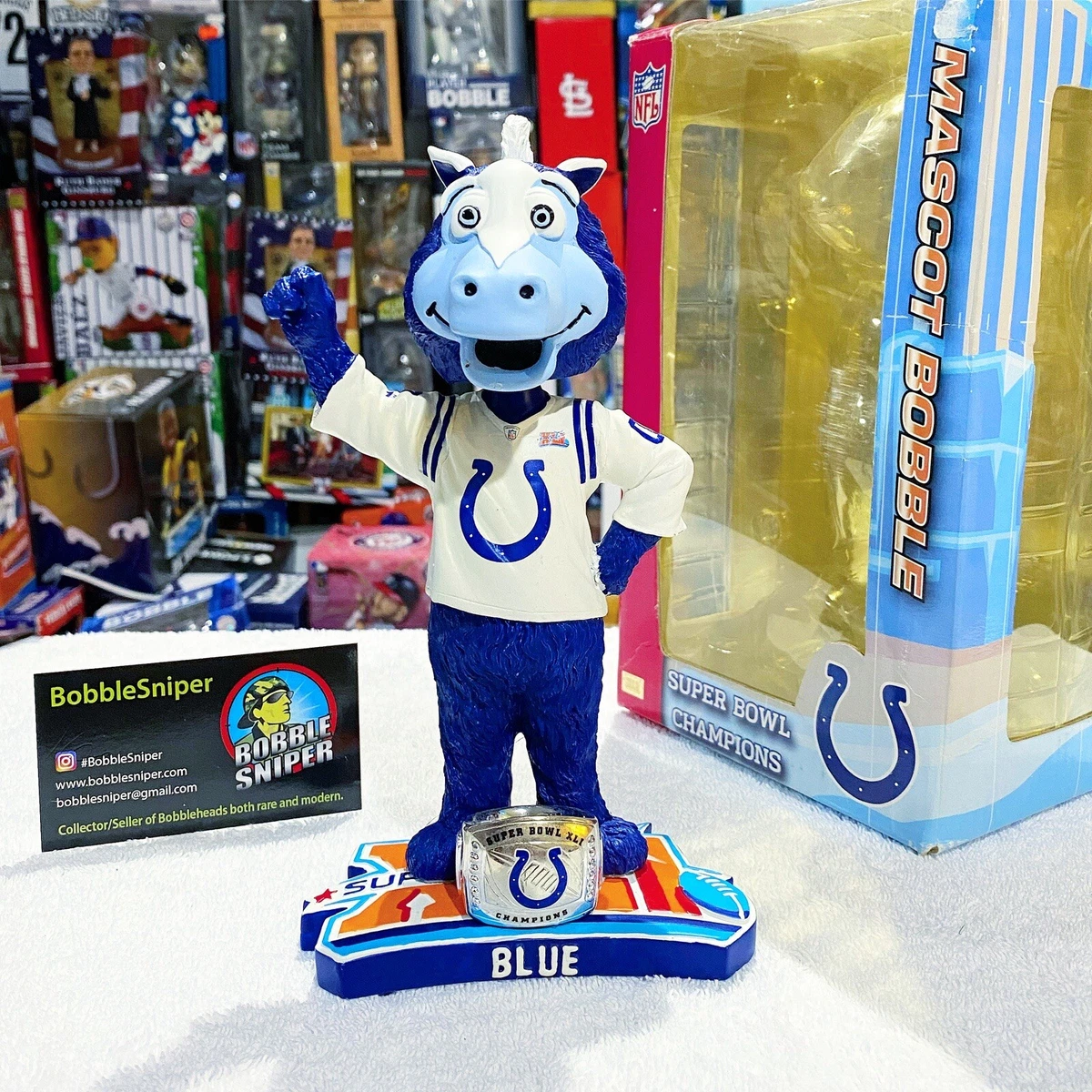 Indianapolis Colts Mascot Cartoon
