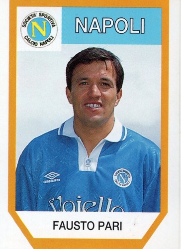 [JH1] FIGURINA CALCIATORI CALCIO FLASH 94 1994 - NAPOLI FAUSTO PARI | eBay