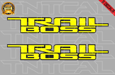 Trail Boss Decal Set Fits: Chevy Silverado 2019-2022 GM Vinyl Sticker ...