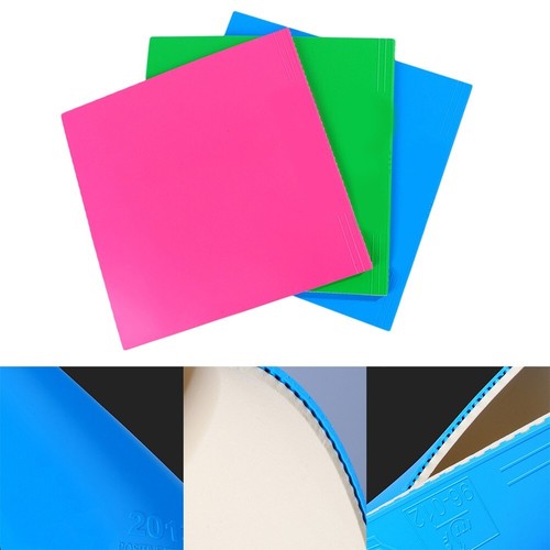 Table Tennis Rubber Rubber 175*175*2.1mm Astringent Rubber High-density ...