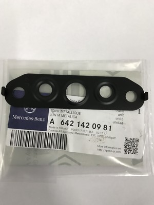NEW Genuine Mercedes-Benz OM642 Turbo Oil Feed Gasket to Block ...