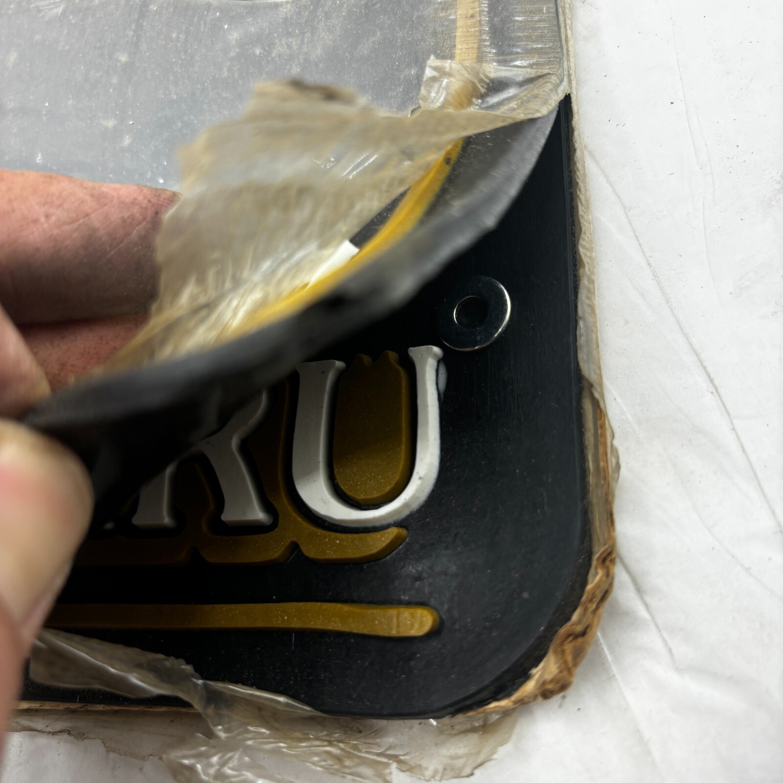 SUBARU SPLASH GUARD SET Black Auto Accessory ONE PAIR PLASTICOLOR ...