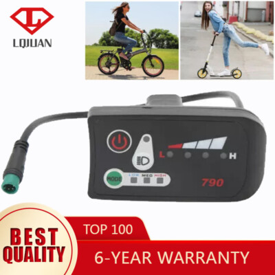Electric Bicycle Intelligent Control Panel E‑Bike 36V Display Meter KT ...