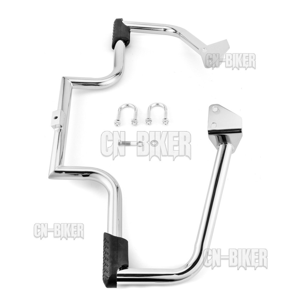Mustache Engine Guard Crash Bar For Harley Dyna Super Glide FXD FXDB ...