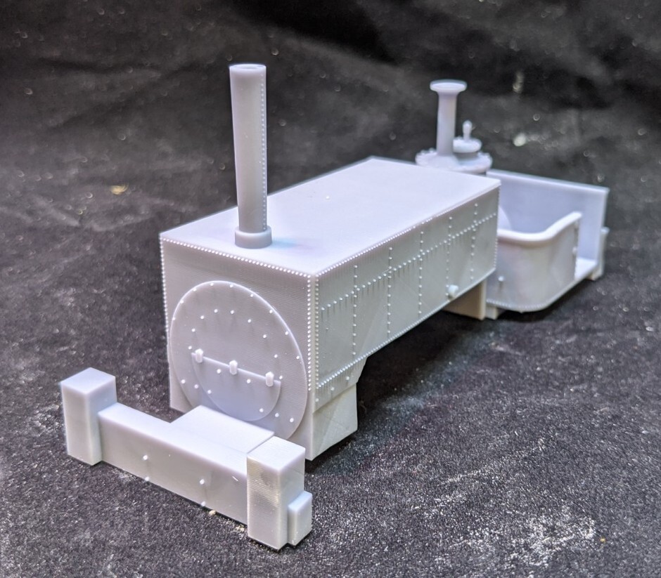 O gauge Neilson Box Tank Contractors Loco Body | eBay UK