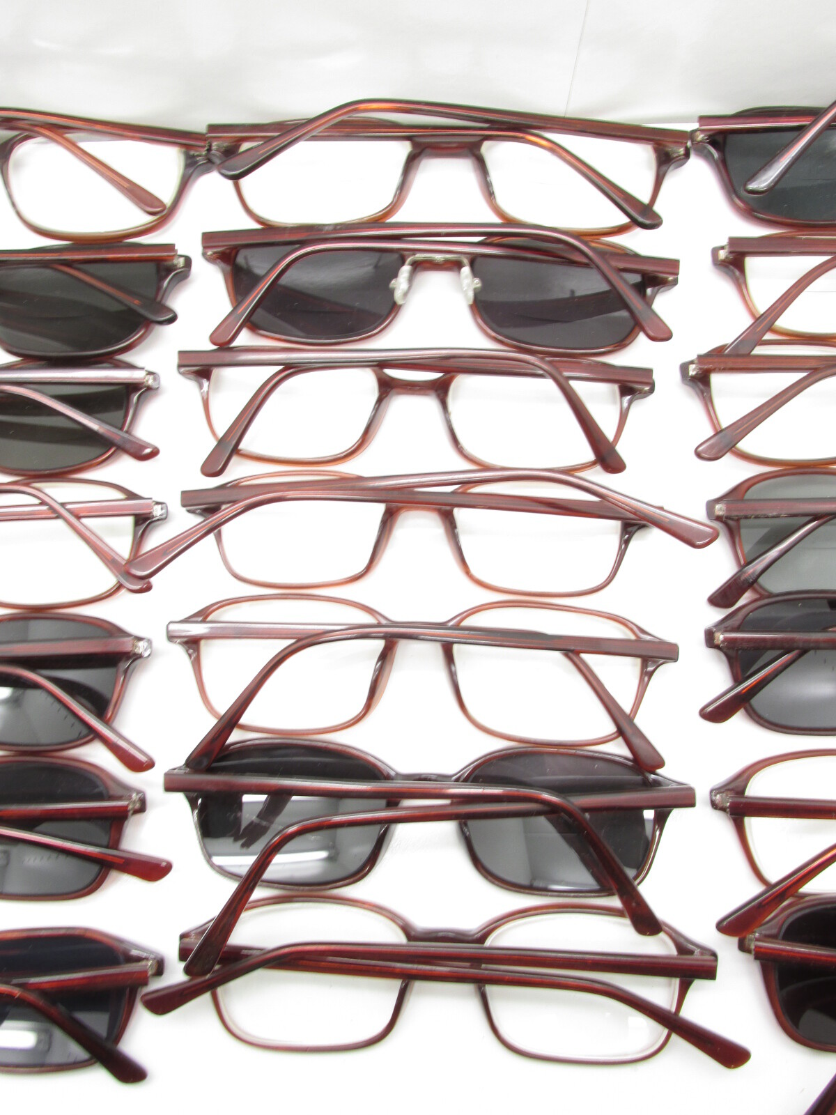 SET of 28 VINTAGE ROMCO MILITARY R-5A EYEGLASSES FRAMES eyewear bulk ...