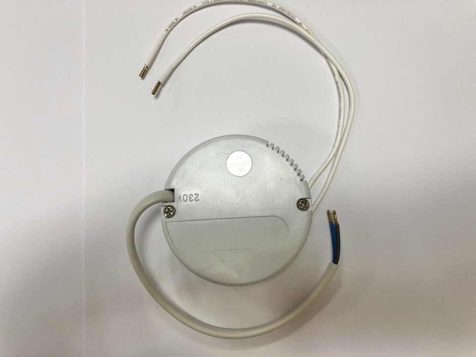 Rasmi 35-105w 12v Dimmable Round Electronic Transformer -LV Halogen ...