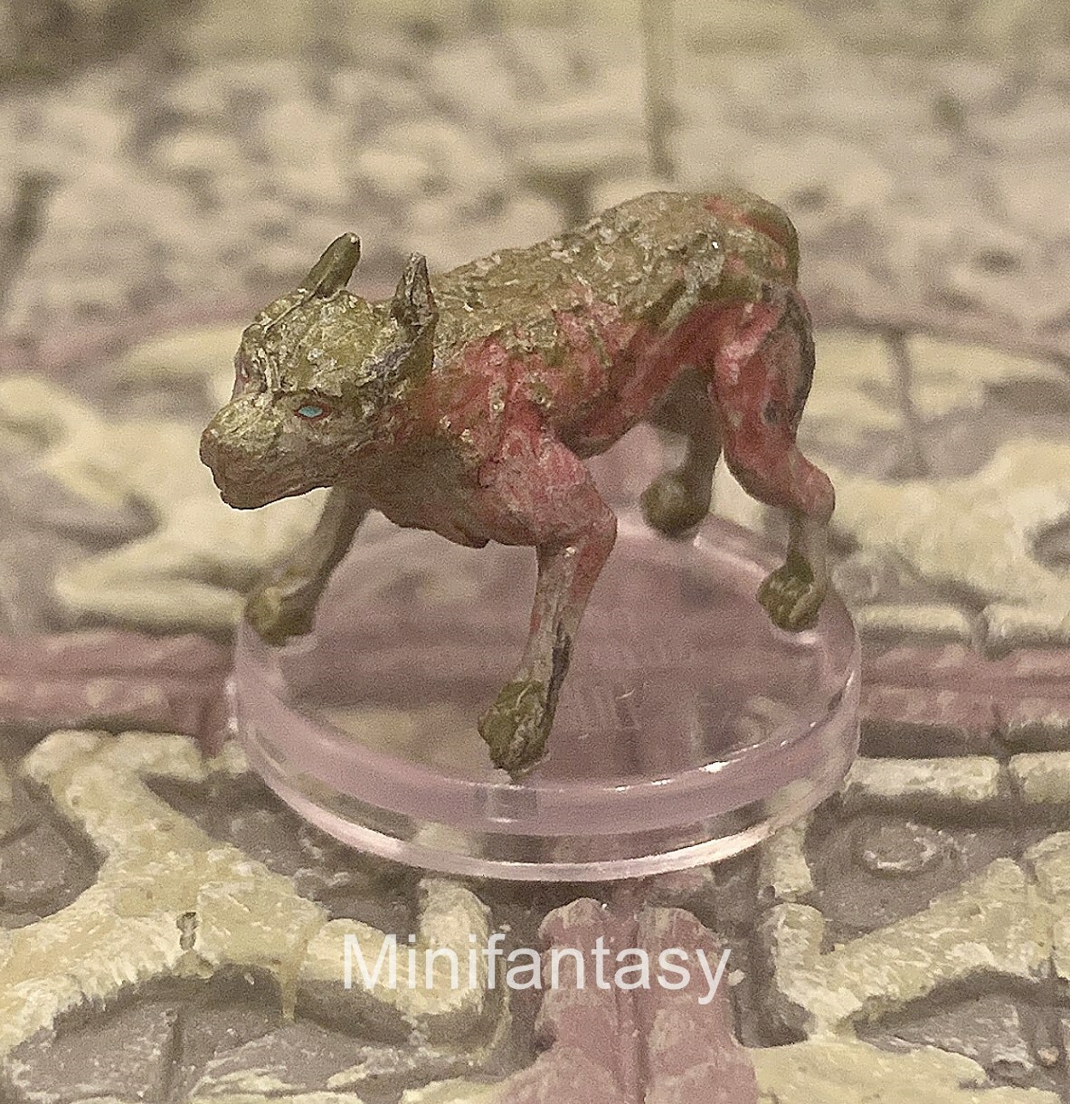 Sod Hound D&D Miniature Dungeons Dragons Pathfinder Shadow Fiend Dog ...