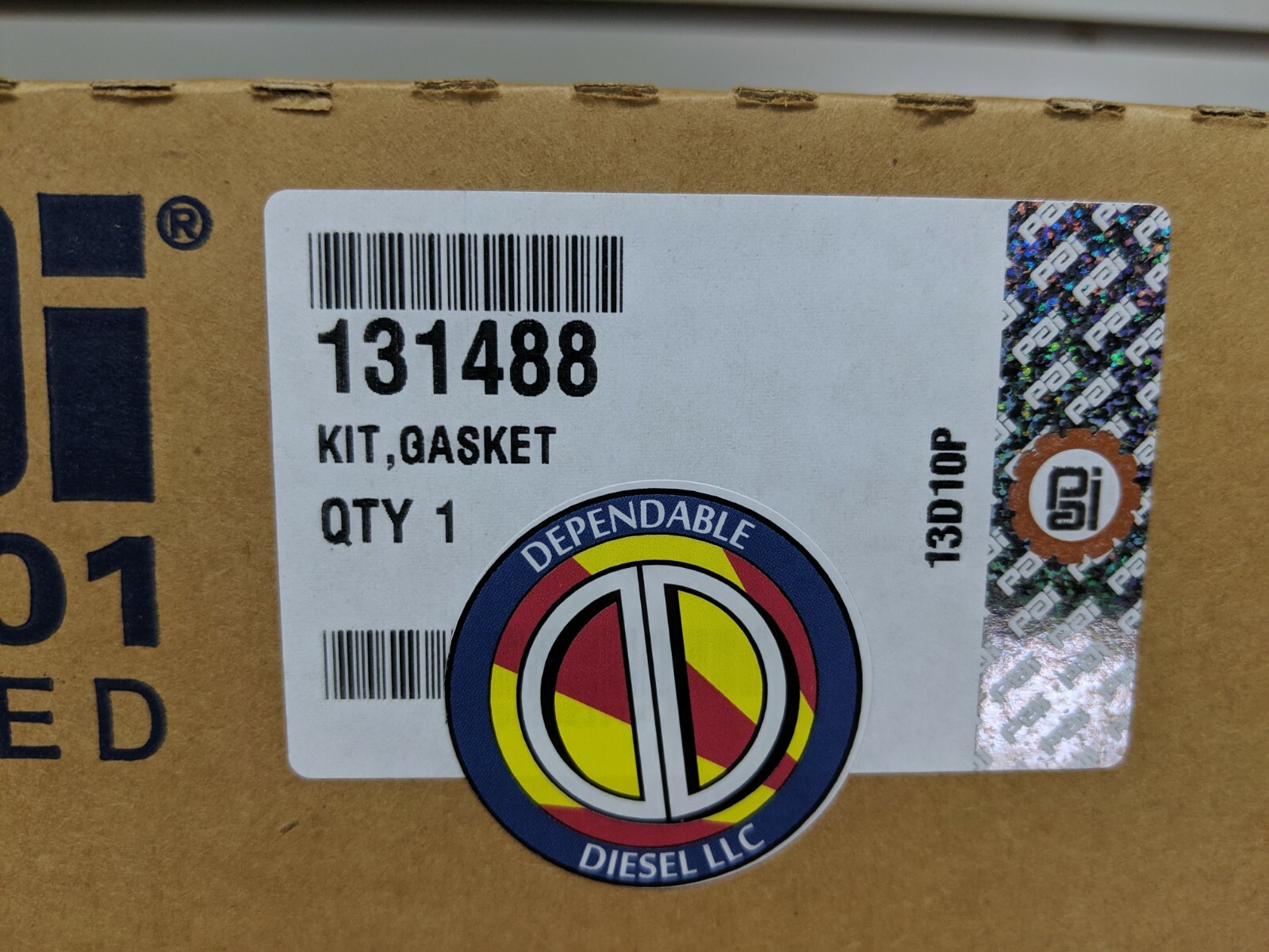 7 Hole Rocker Box Gasket Kit for Cummins 855. PAI # 131488 Ref ...