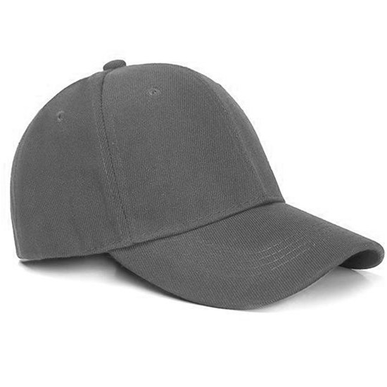 12 Pieces Unisex Plain Baseball Cap Solid Color Hat Adjustable Wool ...