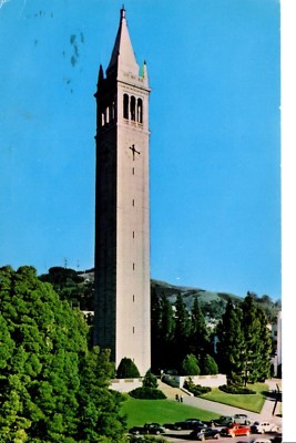 Vintage Postcard California Campanile University of California 1961 ...