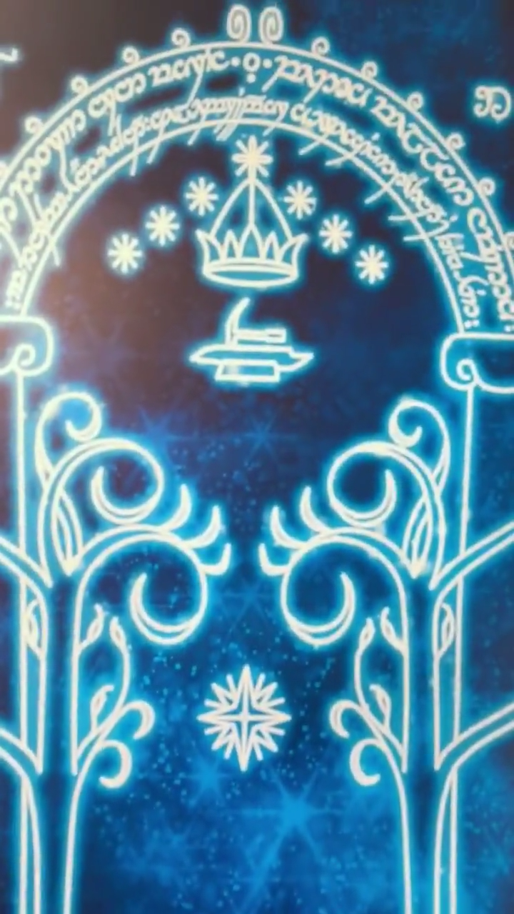 Durin Door Mural, Magic Gate Wrap Sticker, Fantasy Cover, 1 Piece ...