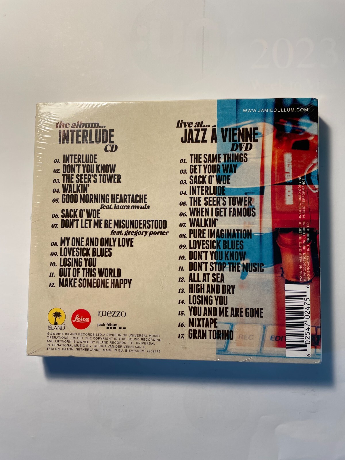 Interlude [Deluxe Edition] [CD/DVD] by Jamie Cullum (CD & DVD, 2014 ...