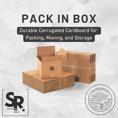 SR Shipping Boxes – SMALL - 11"L x 9"W x 3"H (25-Pack) Durable ...