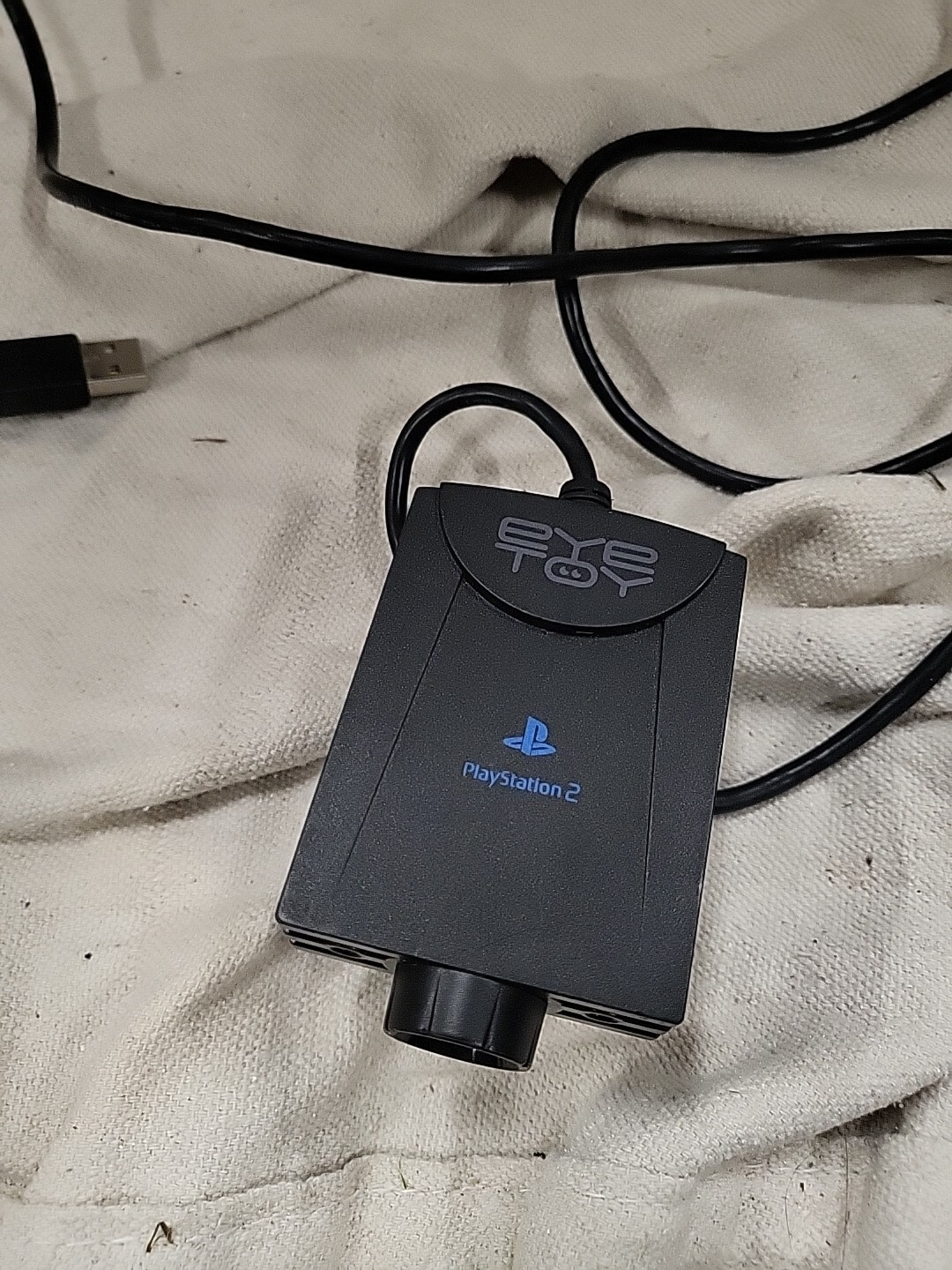 Eye Toy USB Camera Black PS2 OEM Original Sony PlayStation 2 SLEH-00030 ...