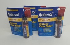 Tanac No Sting Liquid 0.45 Oz Painful Mouth Sore Relief Oral Pain ...