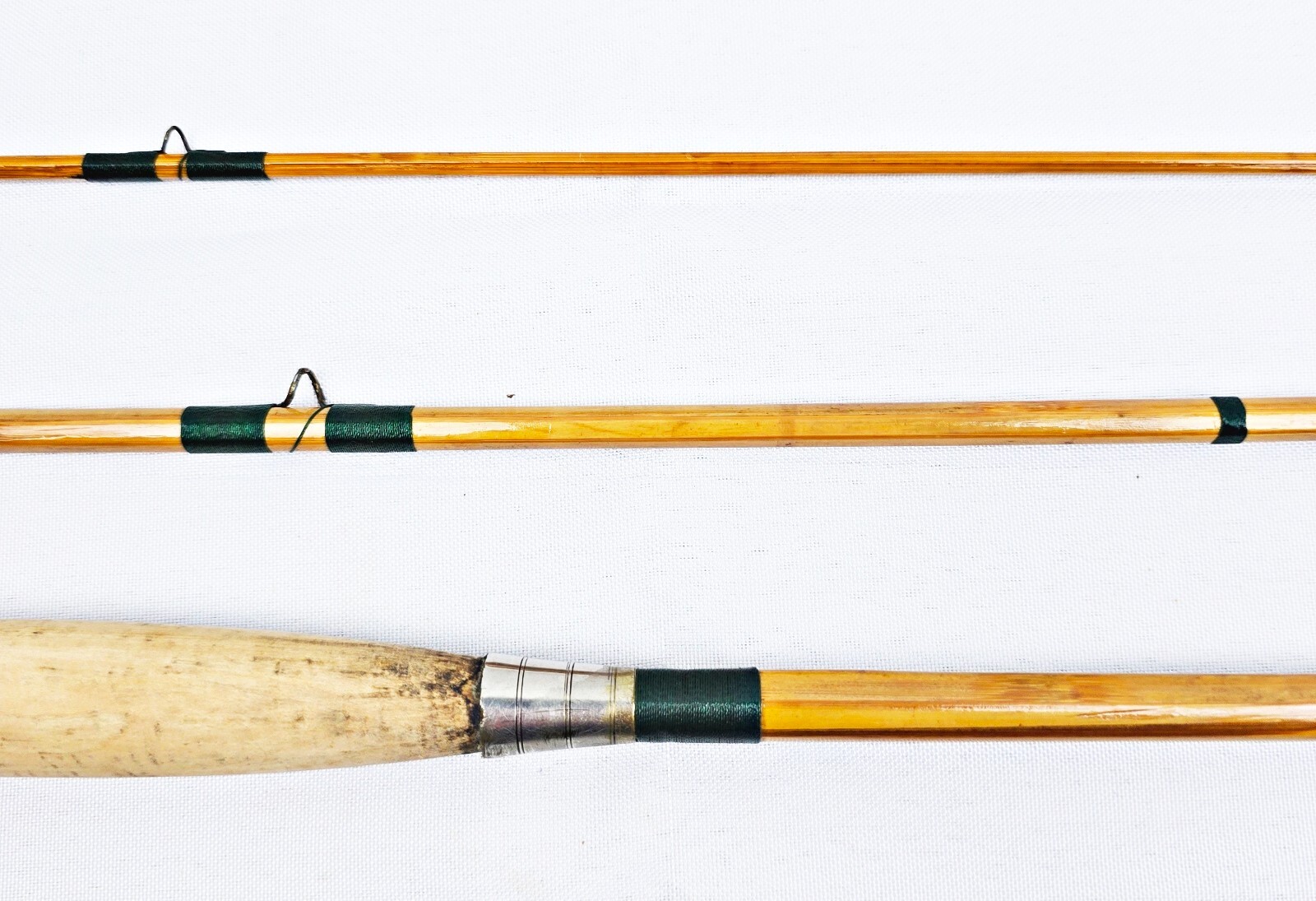 Unknown Maker Montague? 8 ft 9 In 3 Pc Bamboo Fly Rod | eBay