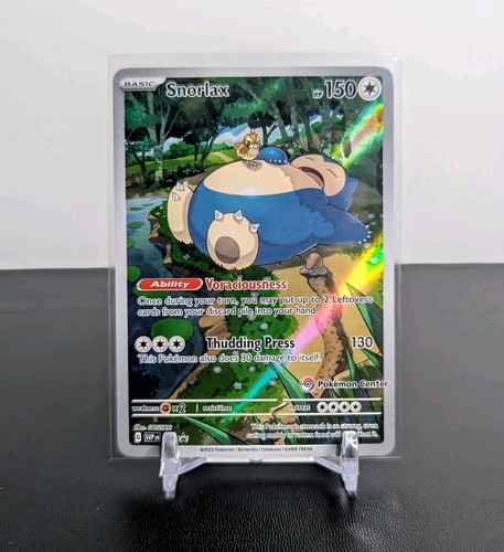 Pokemon 151 Snorlax Pokemon Center STAMPED PROMO SV051 - PC ETB ...