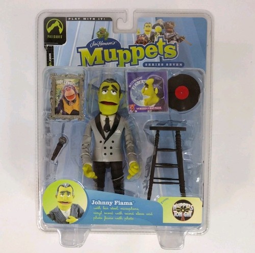 Palisades Muppets Johnny Fiama Steppin Out Series Seven Figure Gray ...