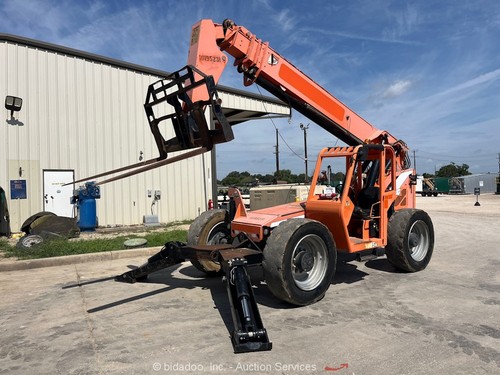 2013 JLG 10054 54' 10K Telescopic Reach Forklift Telehandler bidadoo ...