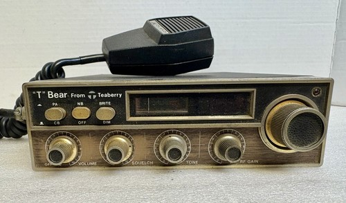 Vintage Teaberry CB Radio T Bear Multi Channel Original Untested ...