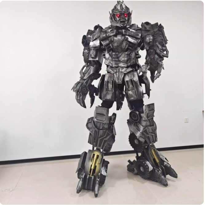 LED Transformers Megatron Wearable Oversize Stilts Robot Luminous Suit ...