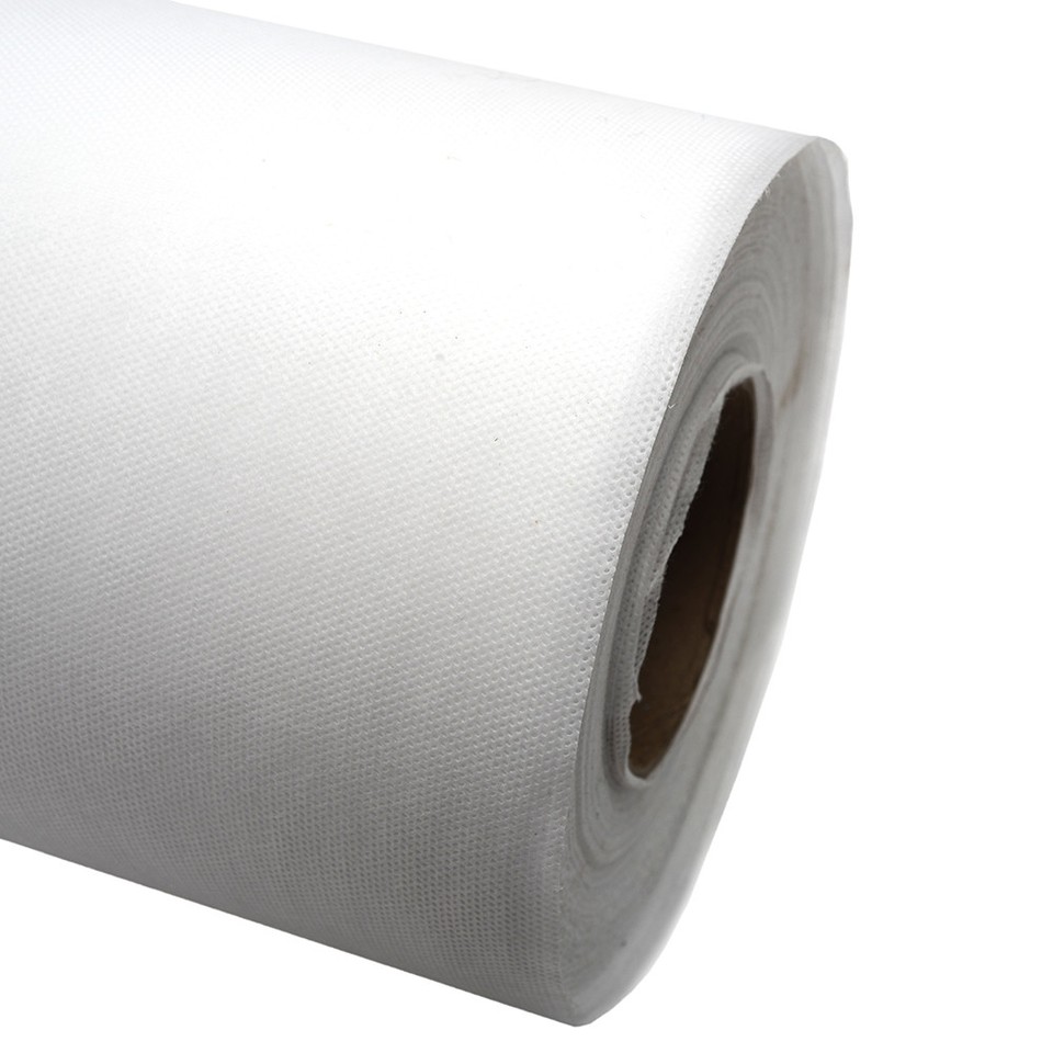 white spunbond corovin dipryl base cloth 60" wide non fray upholstery ...