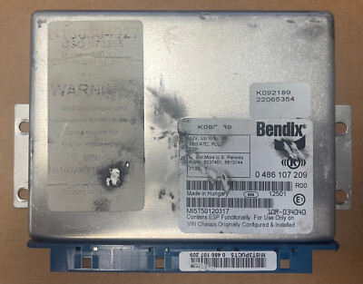 VOLVO VNL Brake Control Module (ABS) 0 486 107 209 K092189 | eBay