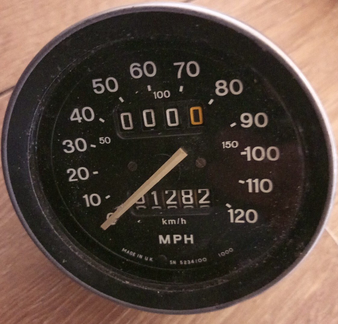 MG MGB MIDGET SMITHS 120MPH SPEEDO SN5234/00 1000 tpm speedometer | eBay