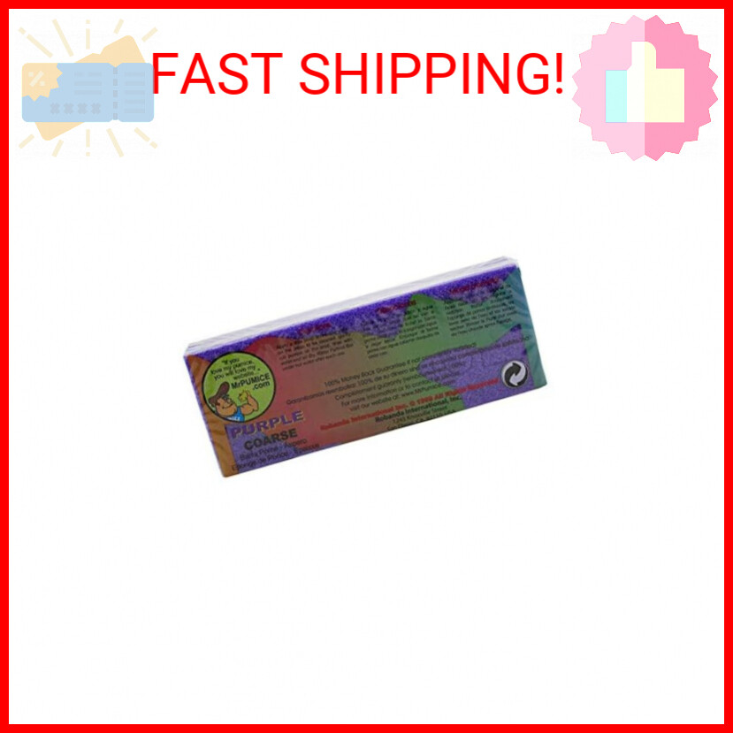 Mr. Pumice Purple Pumi Bar (Single): Extra-Coarse Callus Remover ...