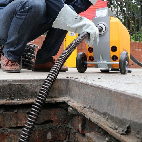 900w High-power Electric Dredging Machine Roller Type Municipal Sewer ...