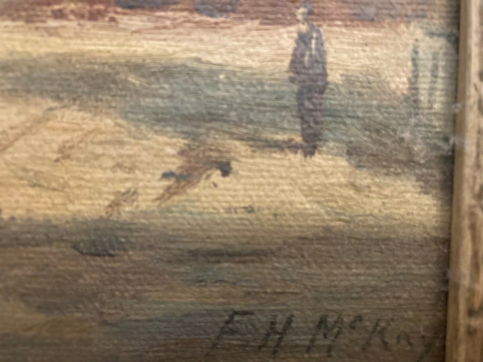 Francis H. McKay oil landscape painting 1890-1920 | eBay