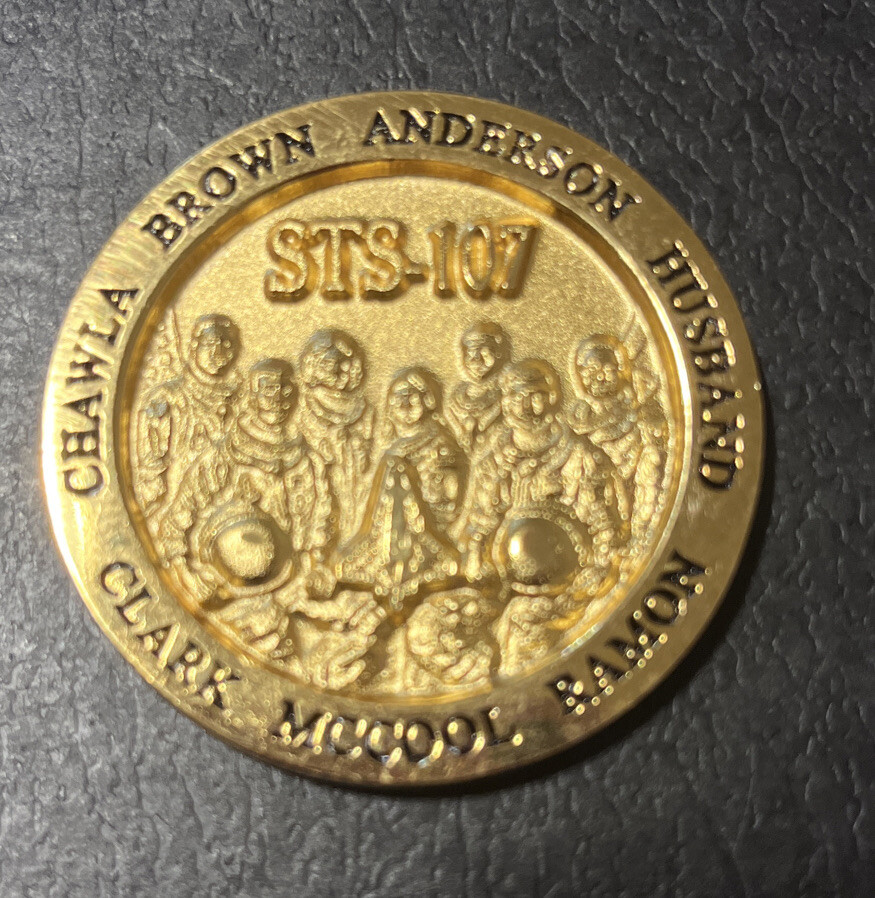 COLUMBIA STS-107 CREW [February 1, 2003] CHALLENGE COIN | eBay