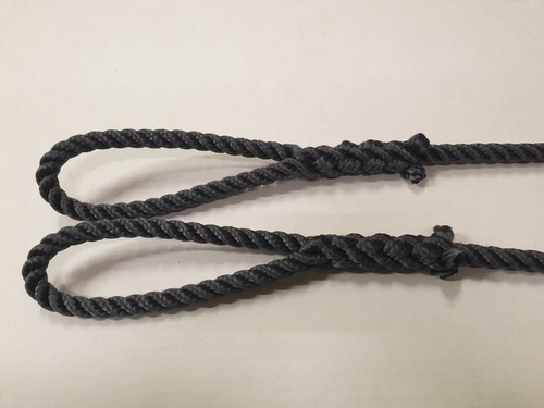 Navy Blue Poly Soft Rope Sling / Strop With Loop Each End Choose Size ...