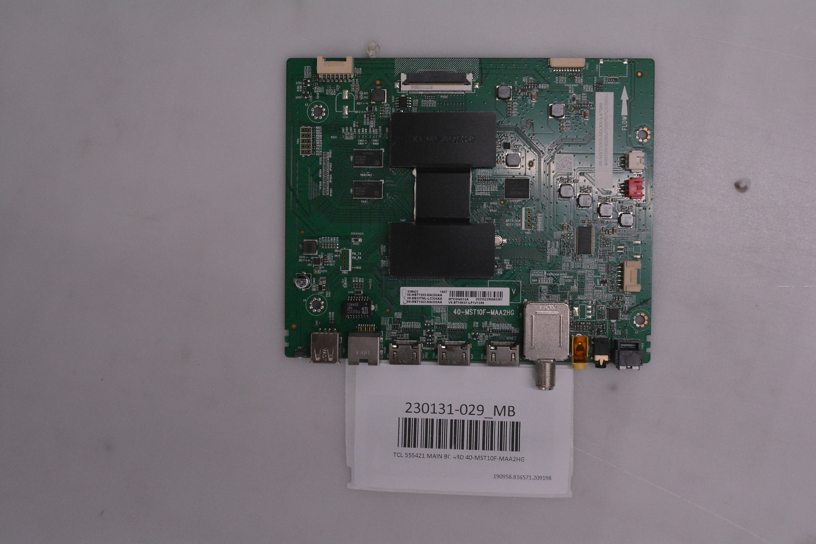 TCL 55S421 MAIN BOARD 40-MST10F-MAA2HG | eBay