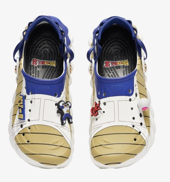 Dragon Ball Z x Echo Clog “Vegeta” Crocs Men’s Size 8-12 NEW FREE ...