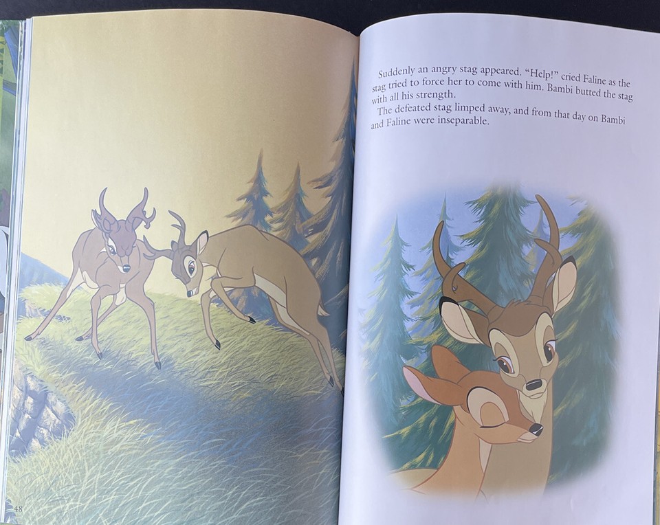 2010 Walt Disneys “Bambi” Books Classic Children’s Hardcover Book | eBay