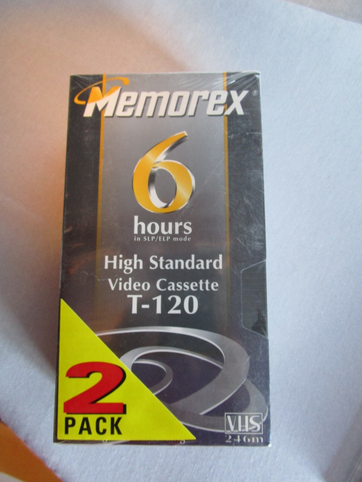 Memorex 2 Pack, 6 Hours, High Standard Video Cassette T-120 | eBay
