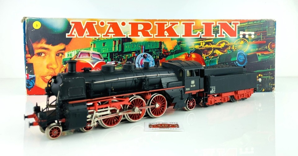 MP73 - MARKLIN H0 3093 - STEAM LOCOMOTIVE DB BR 18 478 | eBay